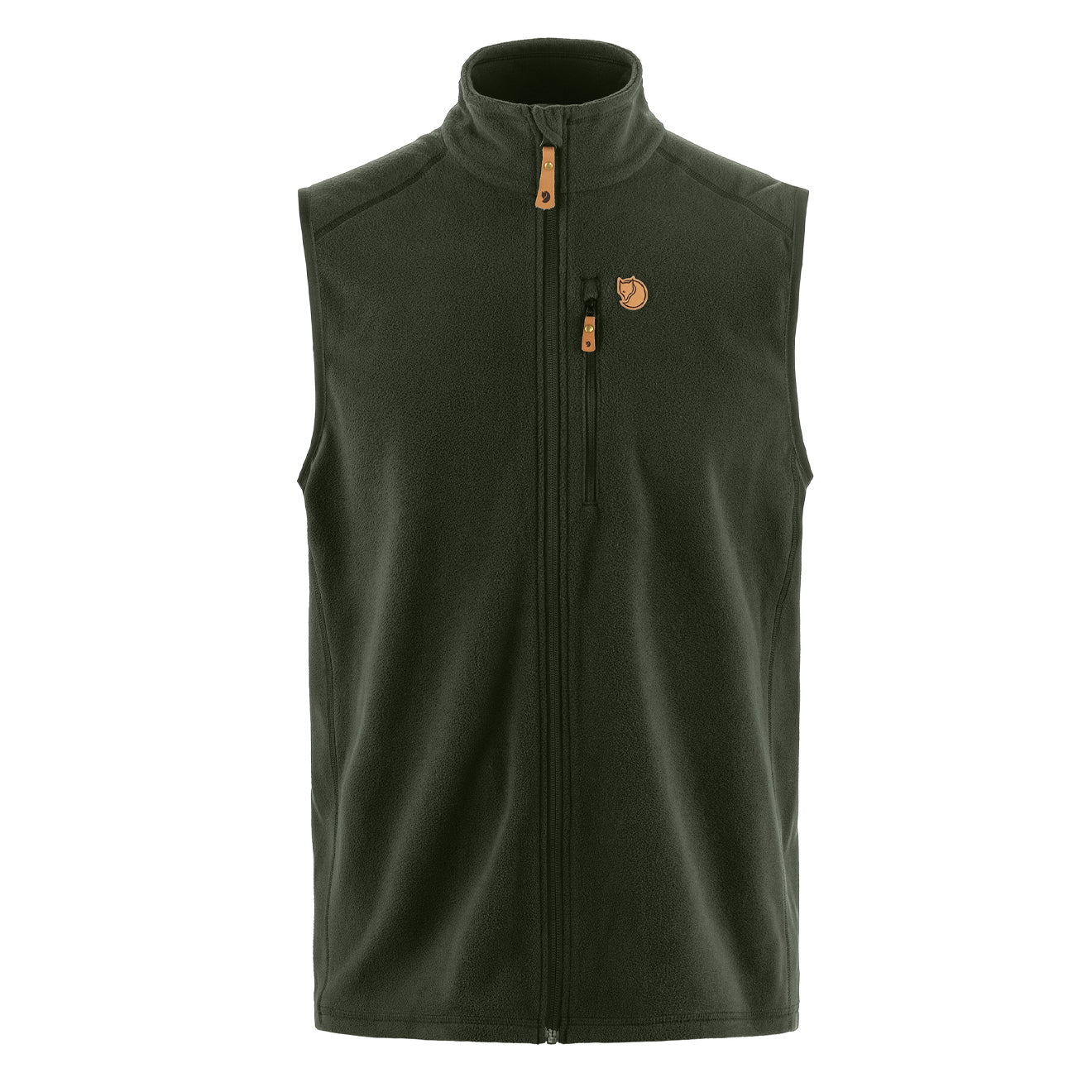 Fjallraven Ovik Lite Fleece Vest Deep Forest | My Fox Bag
