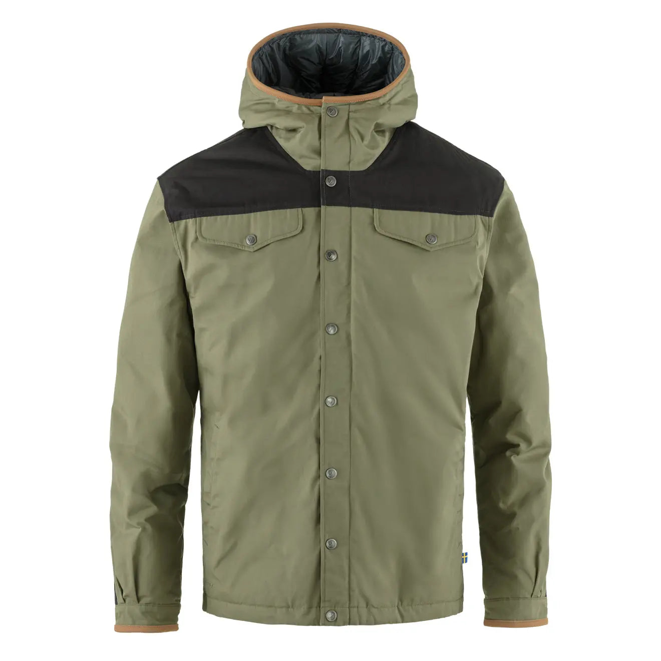 Fjallraven Greenland No. 1 Down Jacket Green / Dark Grey | My Fox Bag